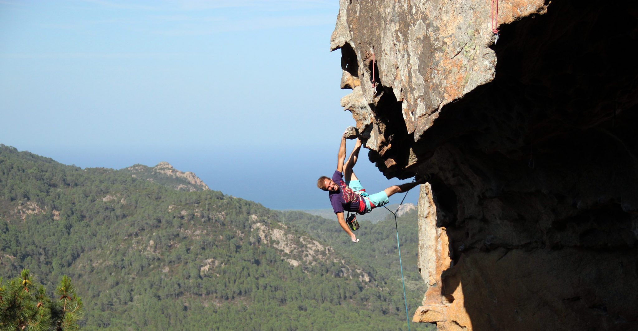 Rock climbing in Corsica - Corsica escalade